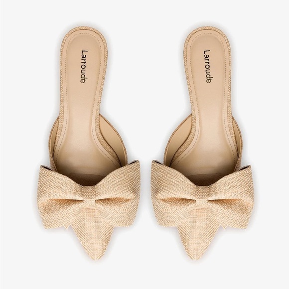 Larroude | Shoes | Larroud Elle Flat Mules | Poshmark
